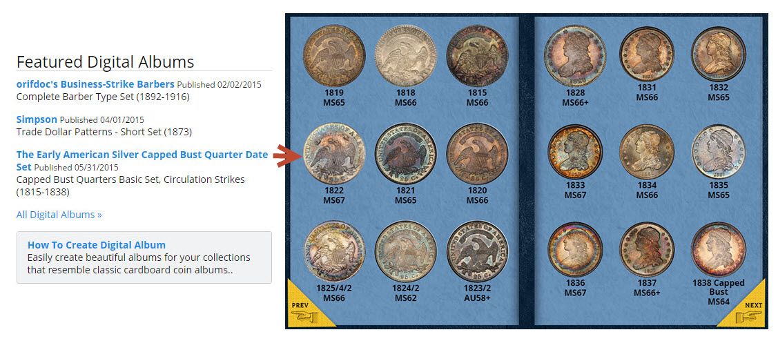 The PCGS Set Registry© Goes Mobile