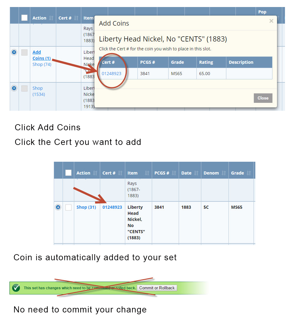 The PCGS Set Registry© Goes Mobile